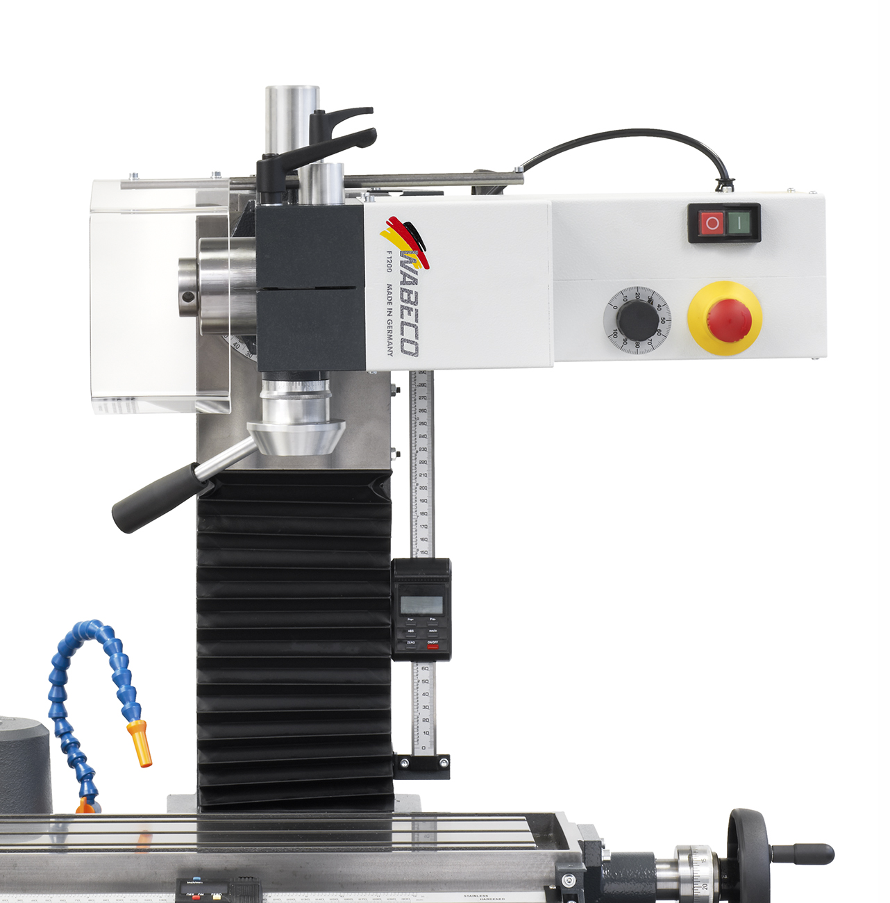 WABECO Fräsmaschine und Bohrmaschine F1210 1,4 kW Arbeitstisch ...